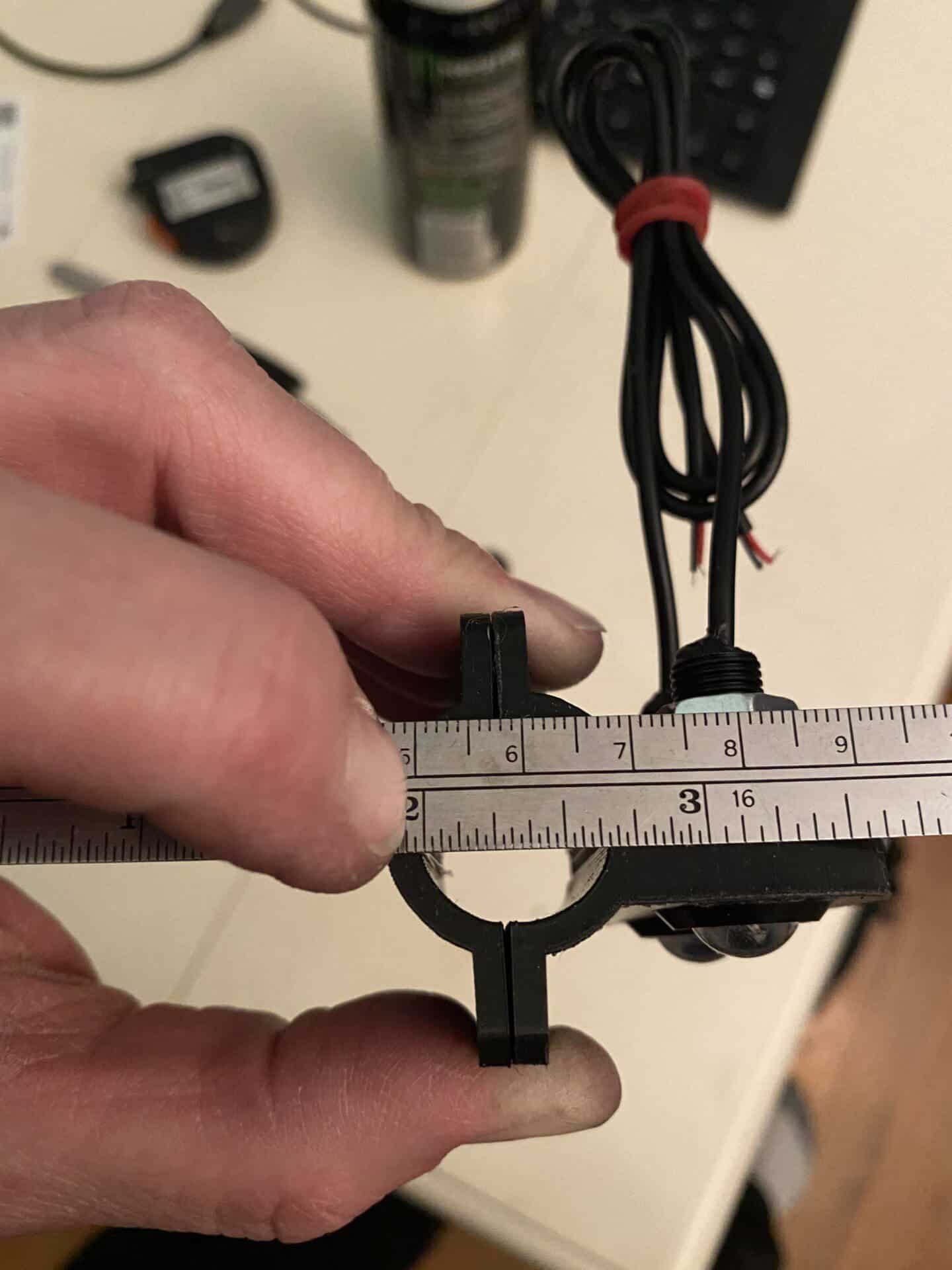 Clamp on Jr Dragster headlights - Junior Dragster/Karting/Quarter ...