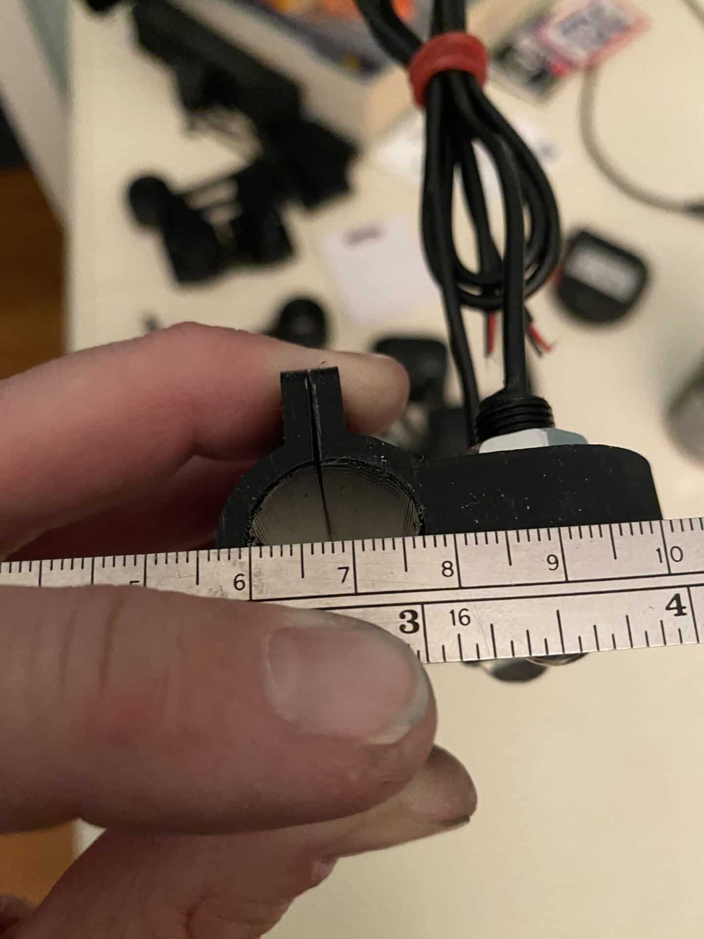 Clamp on Jr Dragster headlights - Junior Dragster/Karting/Quarter ...