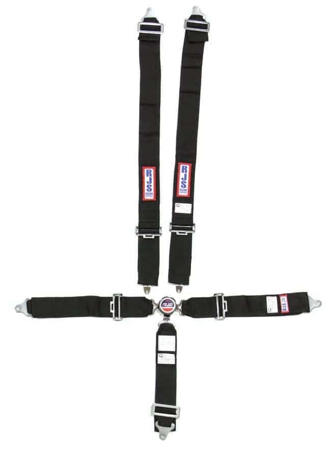 5pt Harness System Q/R Bk Ind Bolt 3in Sub - Junior Dragster/Karting ...