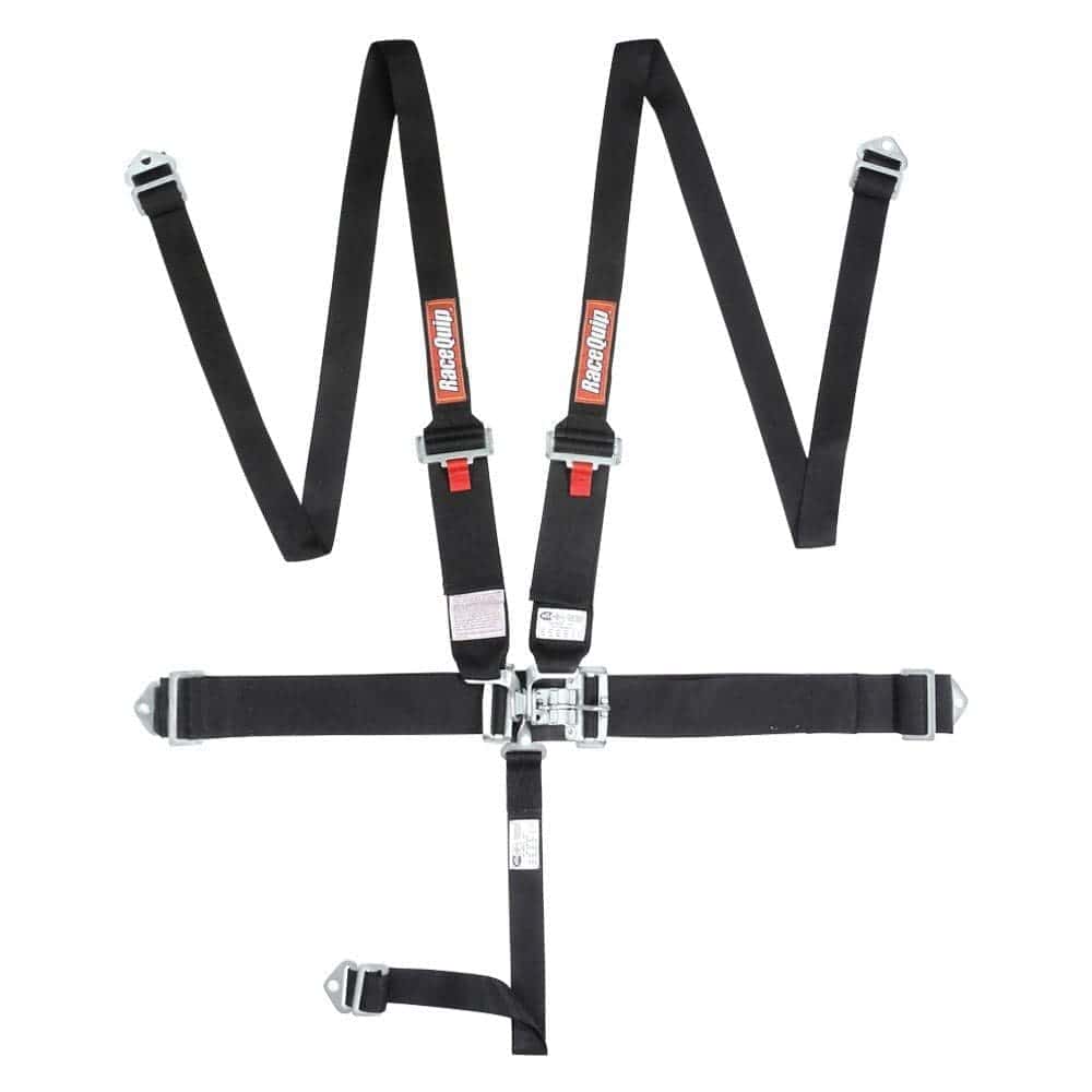 5pt Harness Set HNR L&L Black Hans Style belts - Junior Dragster ...