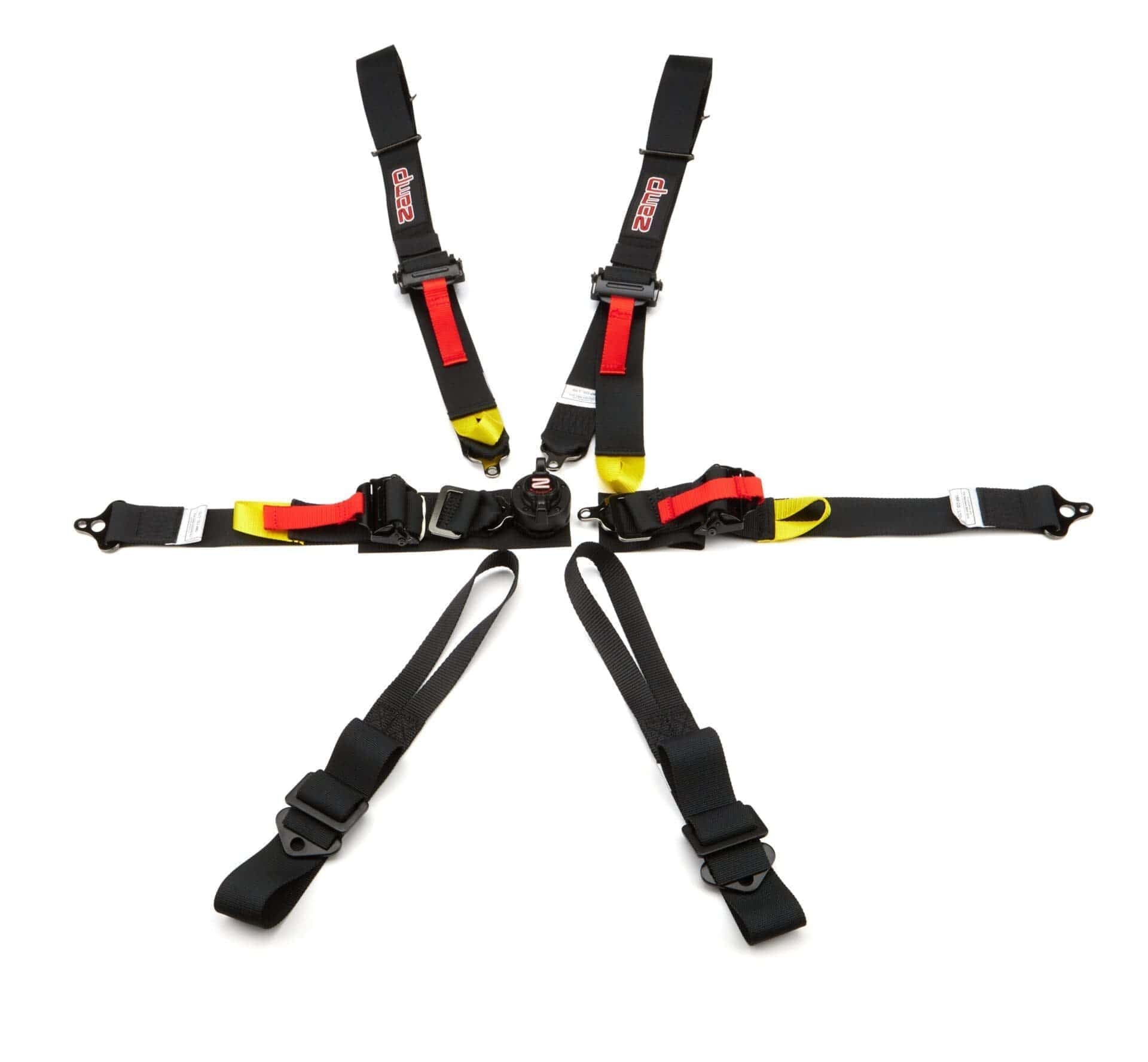 Harness 6pt Black Cam L 2in Shoulder FIA - Junior Dragster/Peyton ...